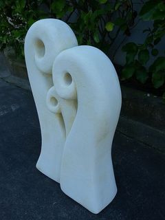 Three koru $160 - Auckland Garden ornaments direct from the factory
